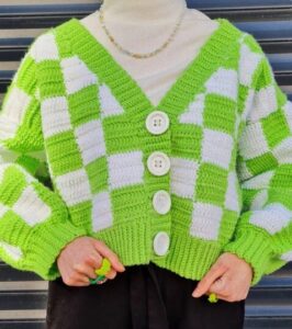 13+ Easy and Stylish Checkered Crochet Patterns - Jera's Jamboree