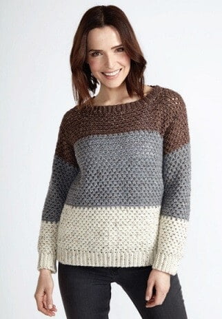 15+ Free Crochet Sweater Patterns for Beginners - Jera's Jamboree