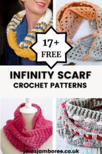17+ Free Crochet Scarf Infinity Patterns - Jera's Jamboree