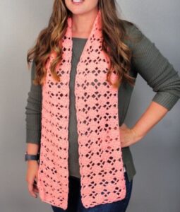 15+ Free and Easy Lightweight and Lacy Crochet Scarf Patterns - Jera's ...