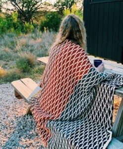 15 Free Stylish Tunisian Crochet Blanket Patterns to Keep You Cozy ...