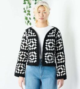 20 Free Modern Granny Square Cardigan Patterns: 1 technique, 20 unique ...