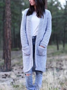 20+ Free Long Crochet Cardigan Patterns That Never Go Out of Style ...