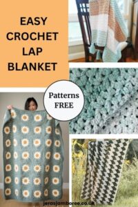 11 Free Crochet Lap Blanket Patterns - Jera's Jamboree