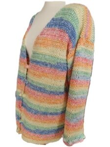Striped Cardigan Crochet Pattern - Jera's Jamboree