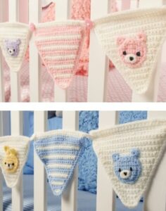 13 Free Patterns to Inspire Your Crochet Bunting Projects - Jera's Jamboree