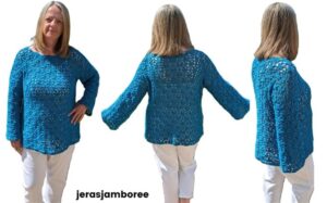 17+ Free Lightweight Crochet Sweater Patterns: Layers You'll Love ...